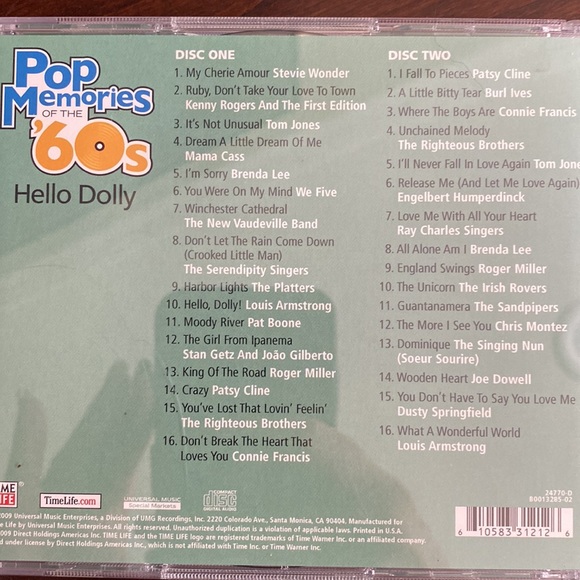 Other | Pop Memories Of The 6s Six Cd Set | Poshmark